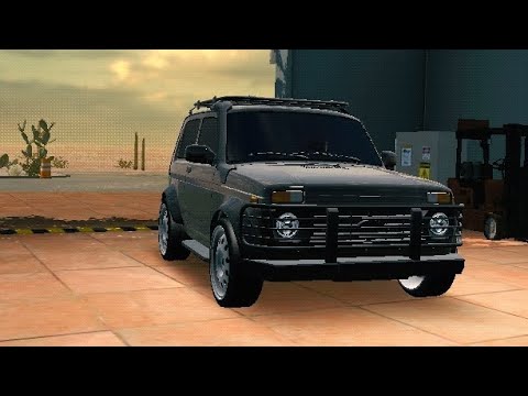 Drift settings for Lada Niva. Car parking multiplayer.