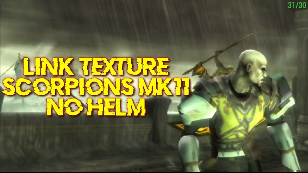 LINK TURUN!!! SCORPIONS MK11 NO HELM || GOD OF WAR GHOST OF SPARTA ...
