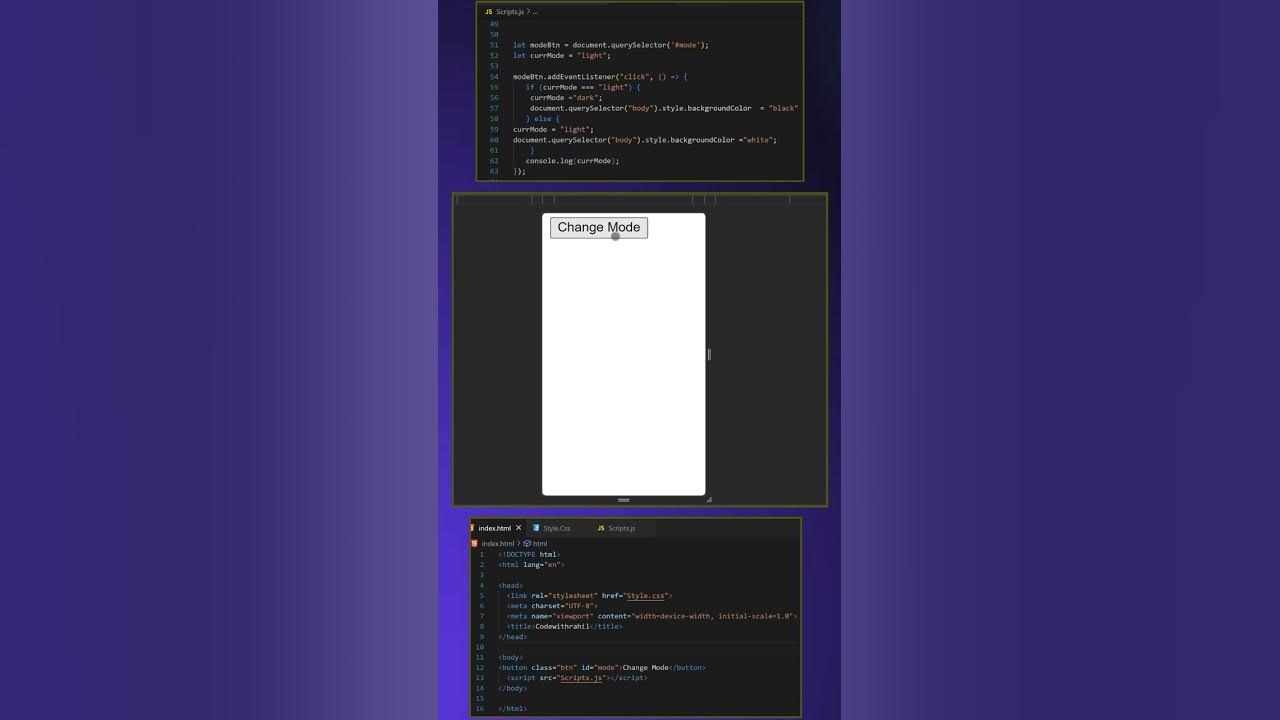 Button Using Javascript And Css Coding Developer Programming Frontend Design Shorts
