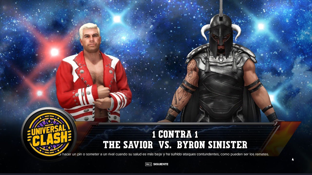 The Savior Vs. Byron Sinister | UNIVERSAL CLASH - Noche 2 - YouTube