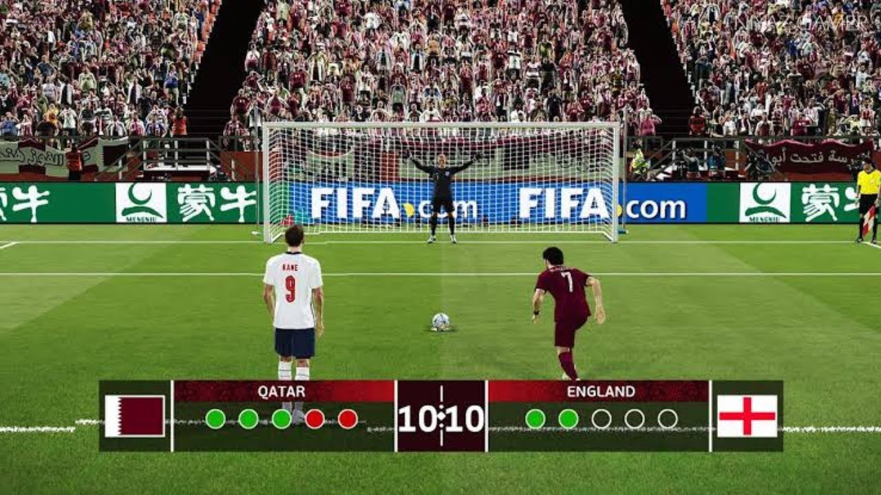 Qatar VS England penalty shootout world cup | England win on penalties ...