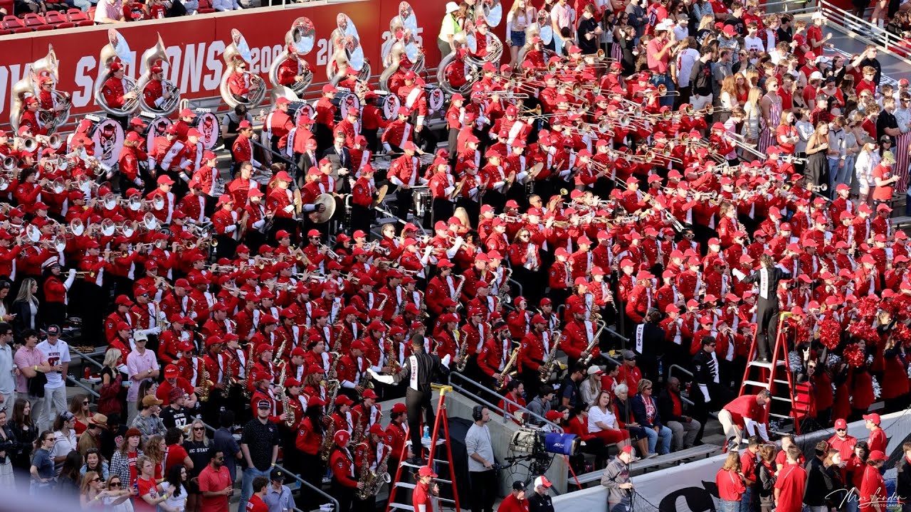 NC State Marching Band - as Pep Band (6) at Football Game, 11/09/2024 ...