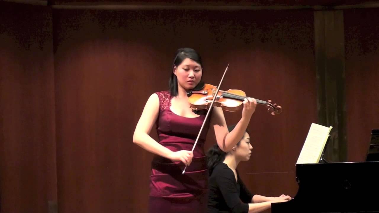 Mary Kim Violin Recital-Bach & Lalo - YouTube