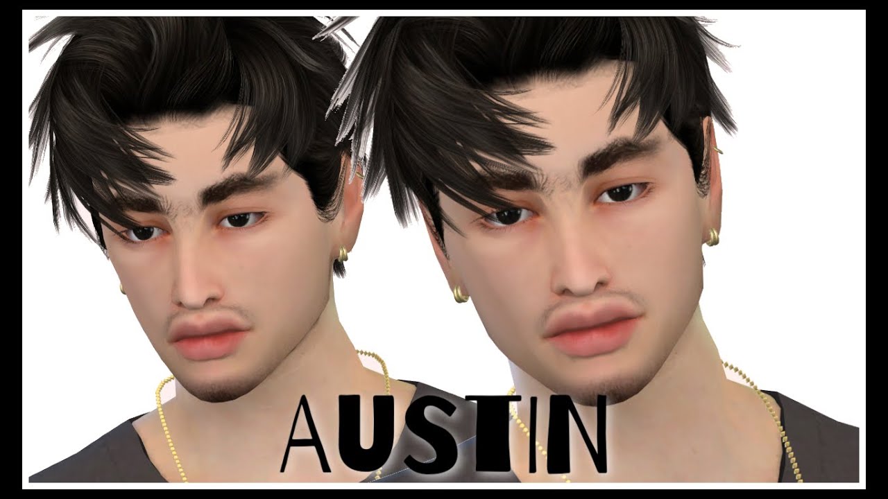 Austin Lewandowski (Male Sims Series) - Sims 4 CAS + CC Folder & Sim ...