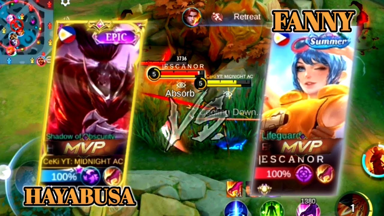 KILLING SPREE HAYABUSA VS. HIGH & DRY FANNY IN SOLO RANK! | WHO WILL ...