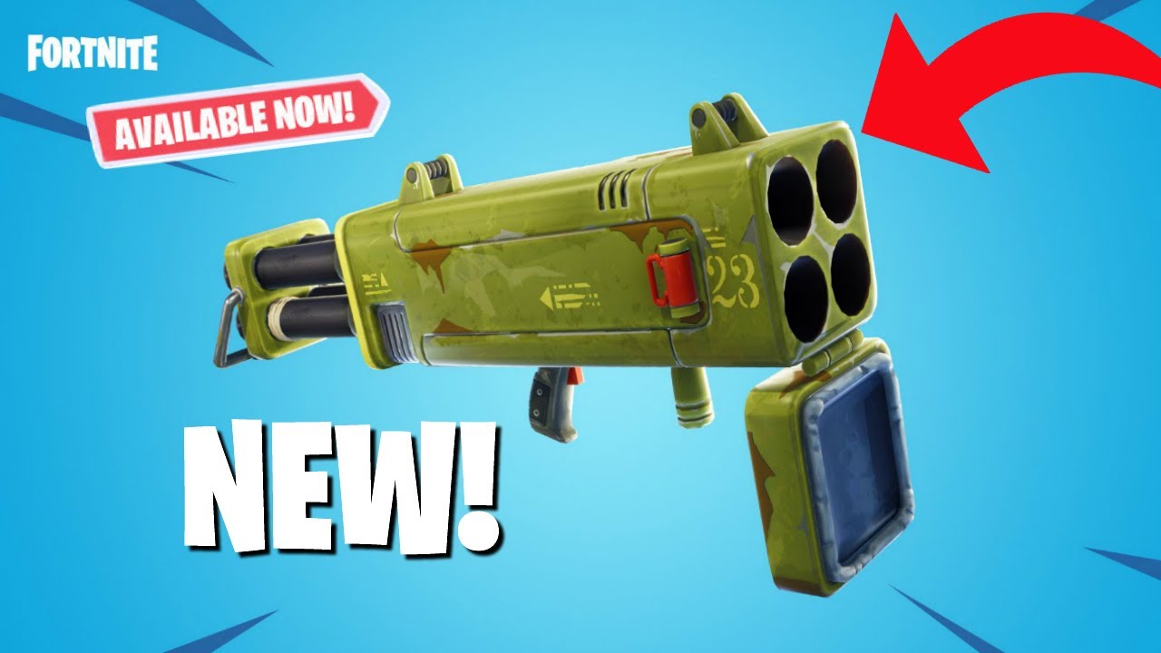 The *NEW* QUAD LAUNCHER in Fortnite Battle Royale - YouTube