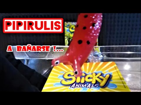 STICKY ANIMALS PEGAJOSOS Y COLORIDOS -- UNBOXING PIPIRULIS -- - YouTube