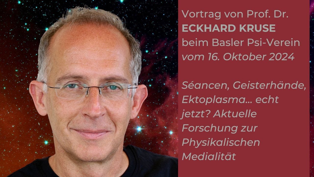 Vortrag von Prof. Dr. Eckhard Kruse beim Basler Psi-Verein - YouTube