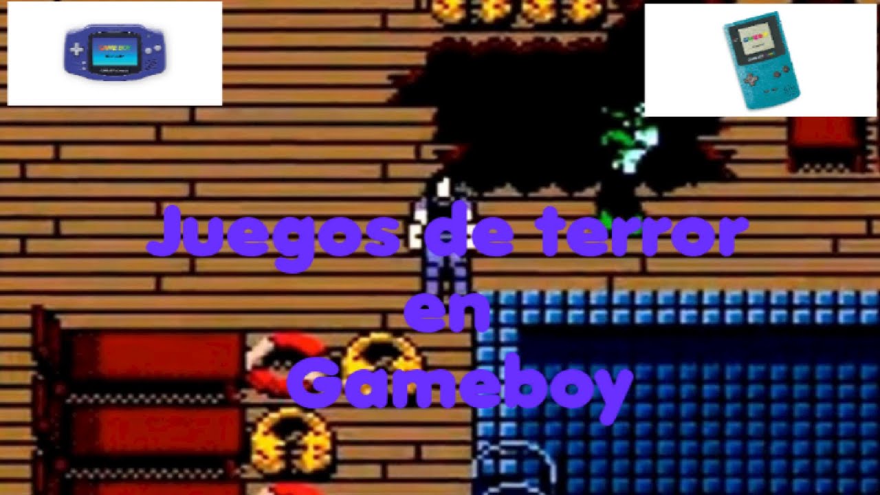 Gameboy juegos de terror - YouTube