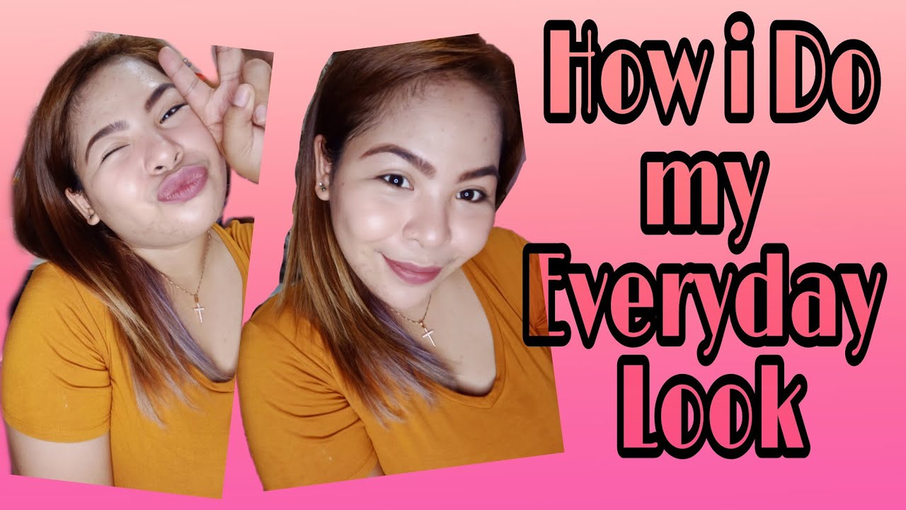 HOW I DO MY EVERYDAY LOOK /VLOG #02 - YouTube
