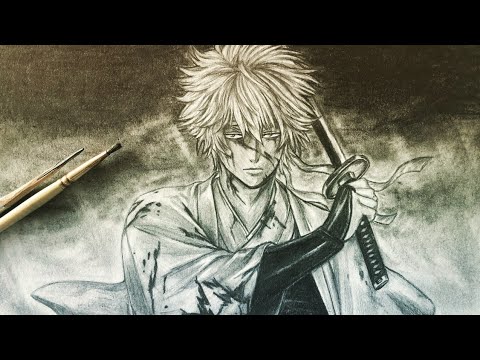 How To Draw Gintoki Sakata From Gintama Step By Step#drawing #anime # ...