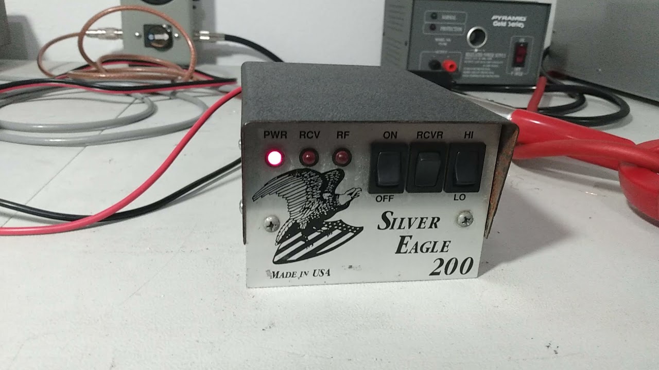 Silver Eagle 200 Mobile Linear Amplifier Made in the USA - YouTube