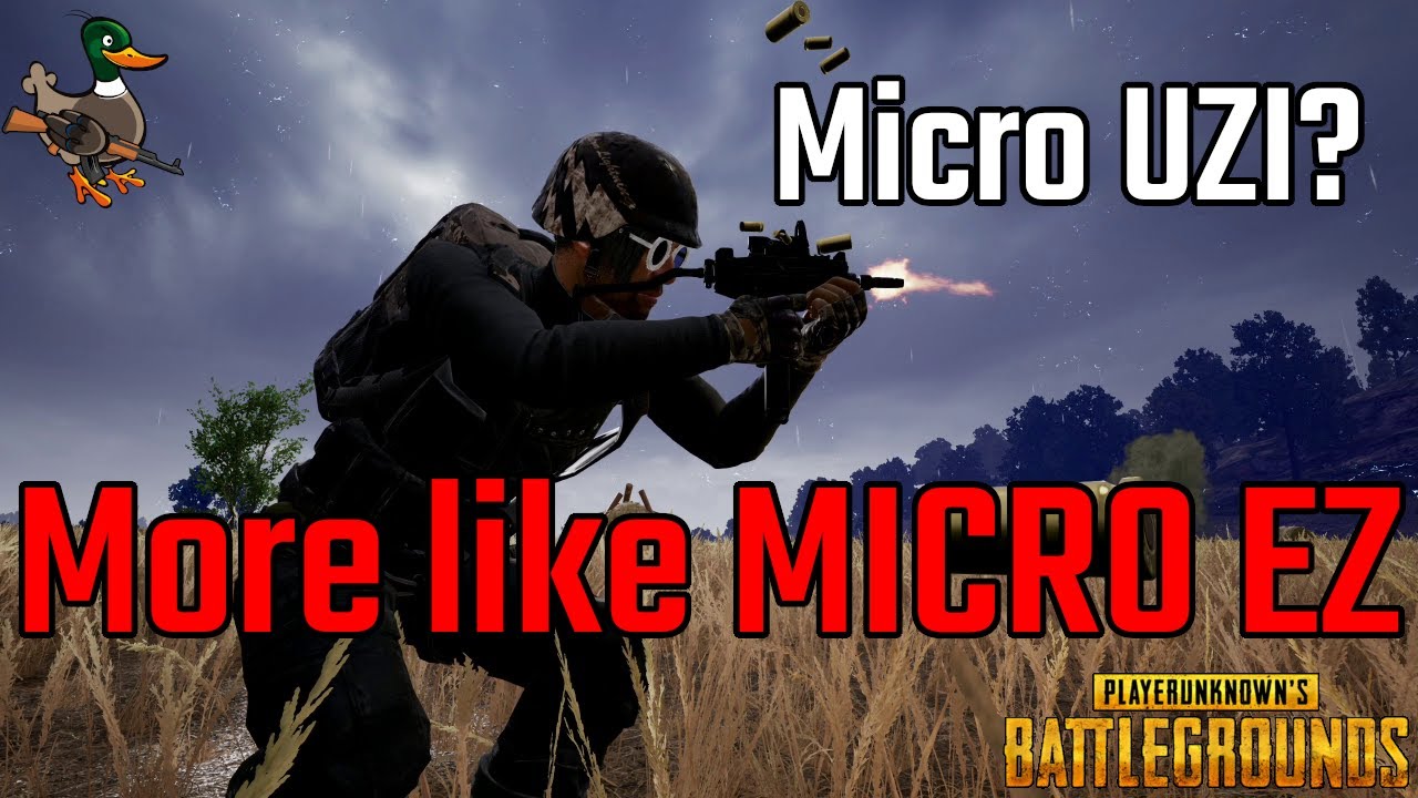 Micro Uzi? MORE LIKE MICRO EZ! [PUBG] - YouTube