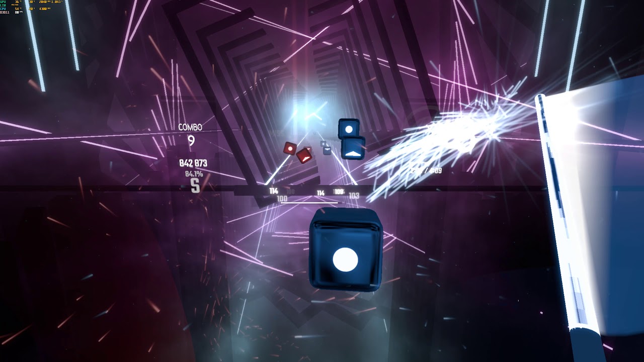 Beat Saber - Expert+ - The Fat Rat - Mayday - YouTube