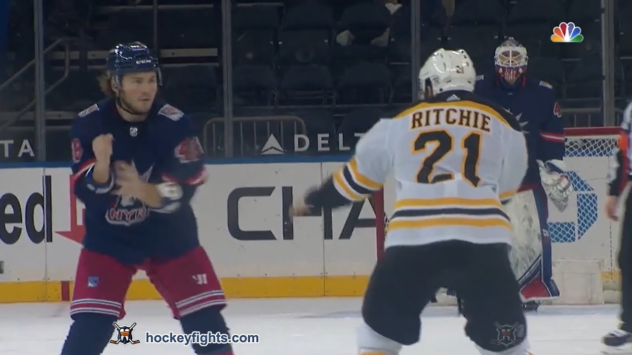 Nick Ritchie vs Brendan Lemieux Feb 28, 2021 - YouTube