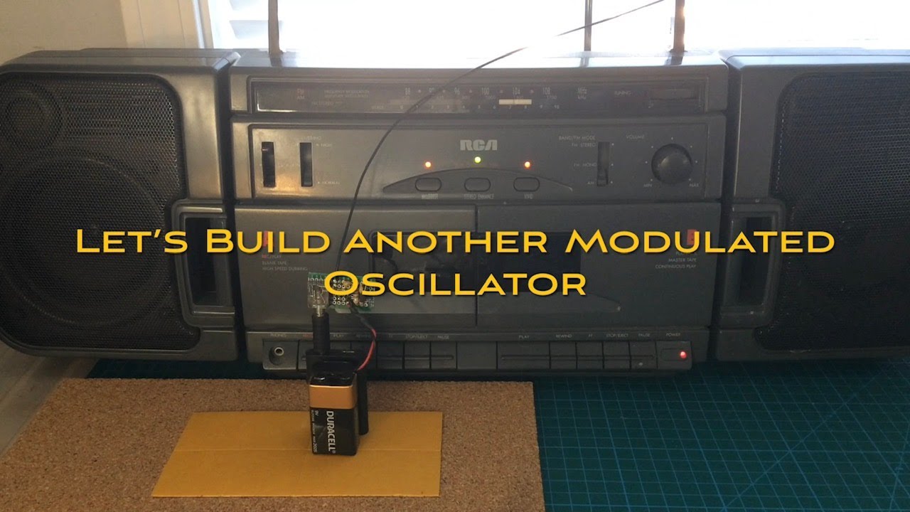Let's Build Another Modulated Oscillator - YouTube