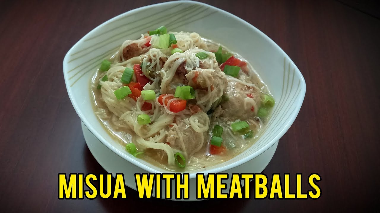 Misua and Meatballs Soup | Food & Trips - YouTube