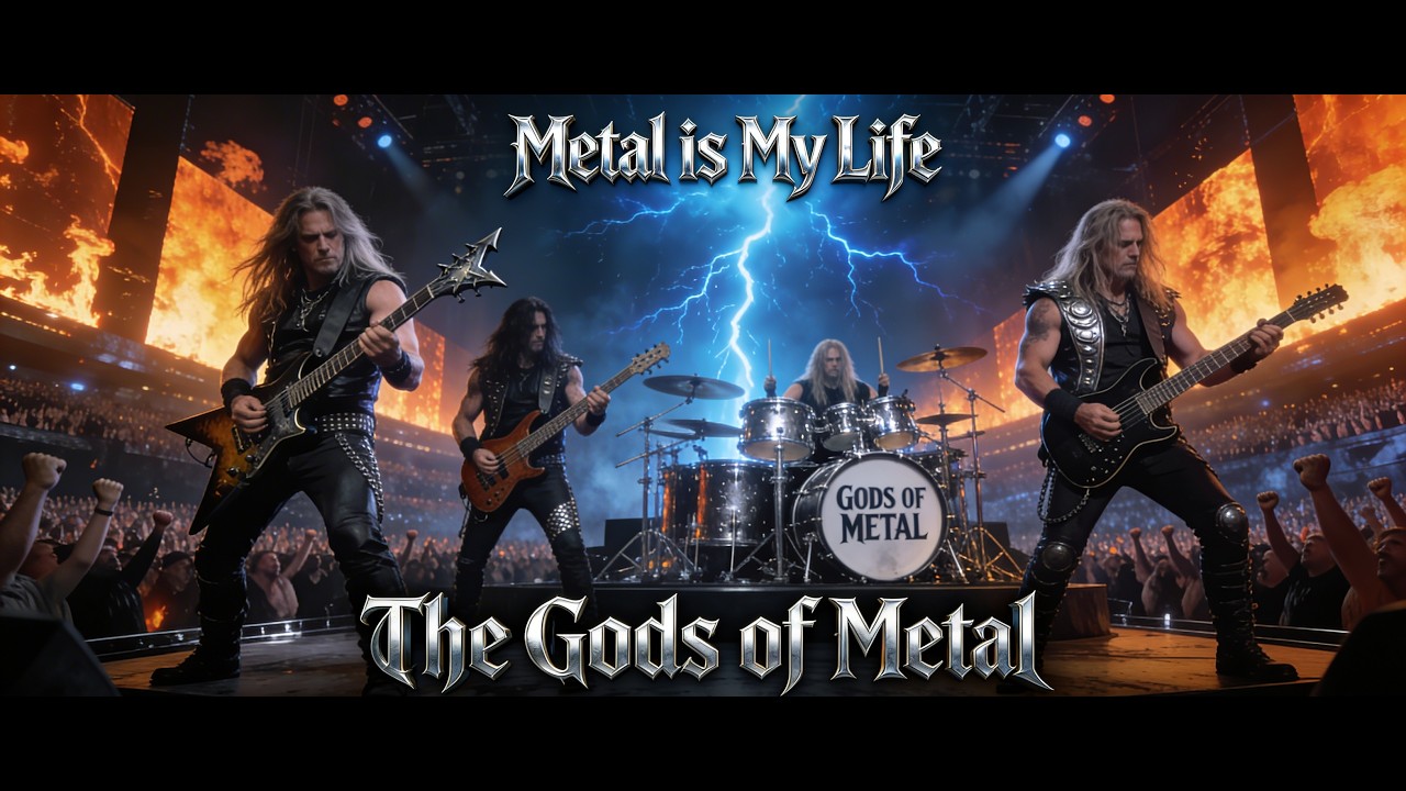 🎸🤘 🗣 Metal is My Life (The Gods of Metal) (PURE HEAVY METAL POWER ...