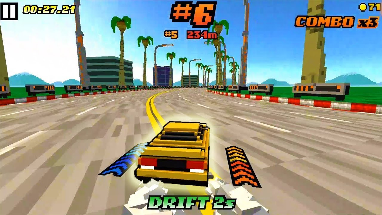 Maximum Car - Android Pixel Drift Simulator Mobile Game 2018 - YouTube