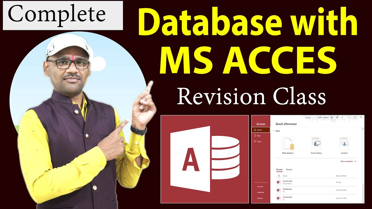 Revision Class Database Using Ms Access Database Table Relationship Query Form Report In