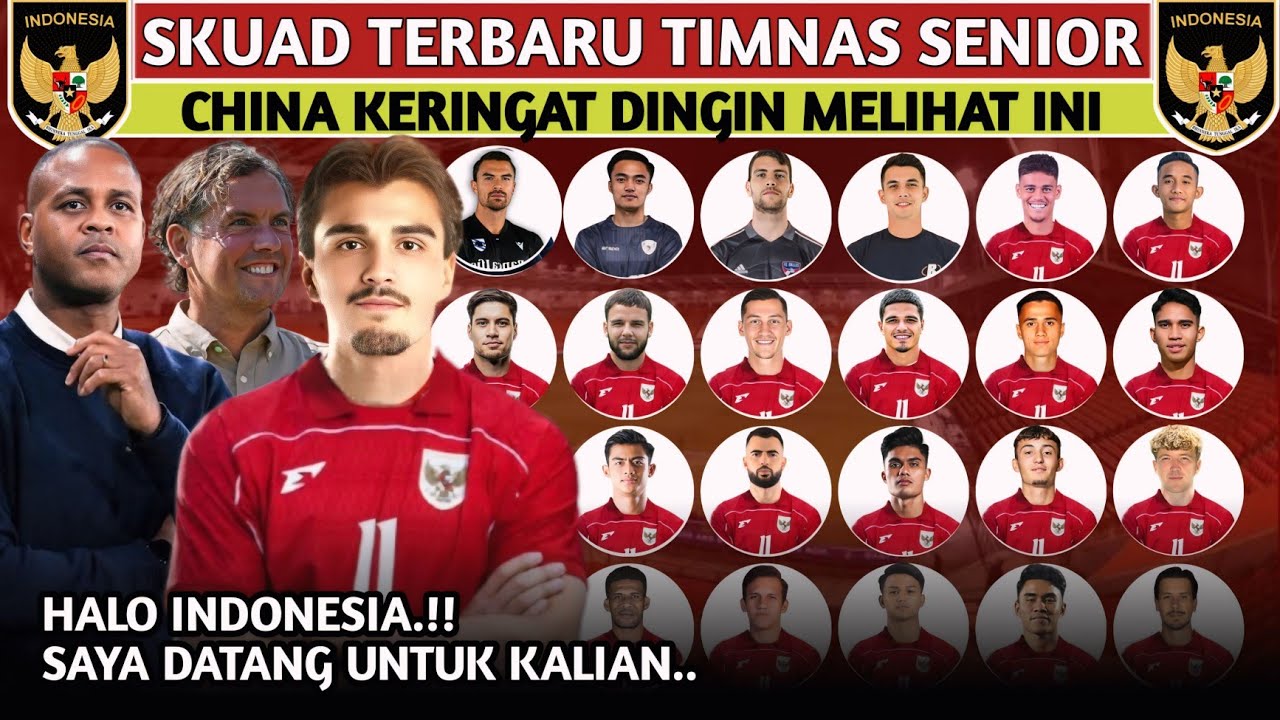 WELCOME PASCAL STRUIJK . SKUAD TERBARU TIMNAS INDONESIA VS CHINA DI ...