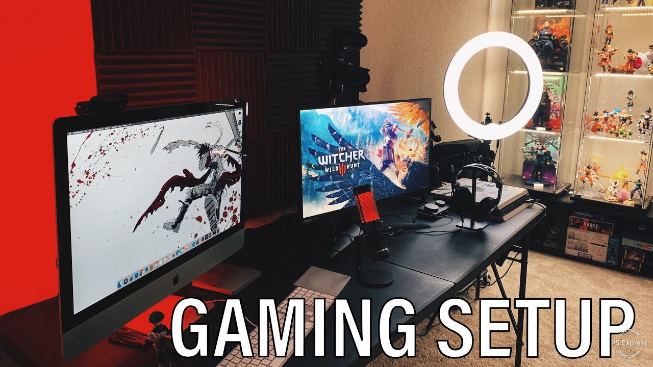 Gaming and Streaming Set Up - YouTube