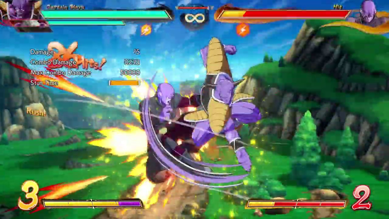 DBFZ - Ginyu Solo Touch of Deaths - YouTube