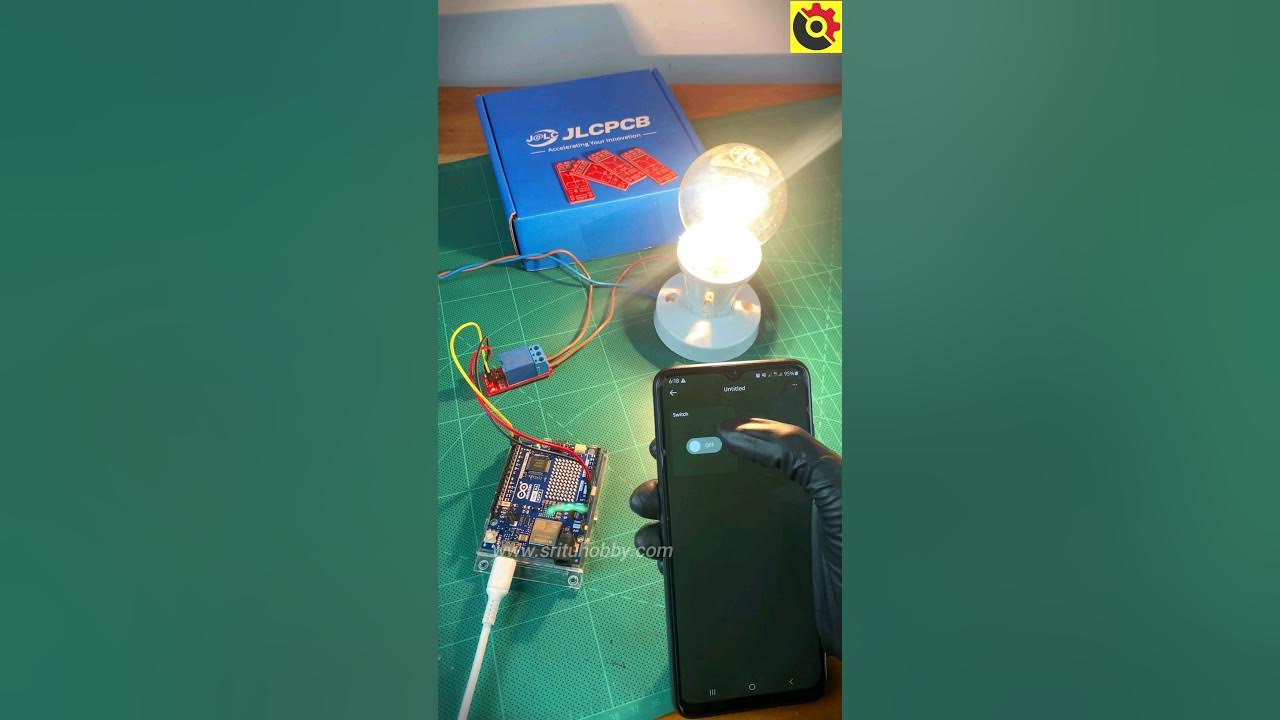 Relay module control with Arduino Cloud | Arduino Uno R4 WIFI Board with Arduino Cloud #jlcpcb ...