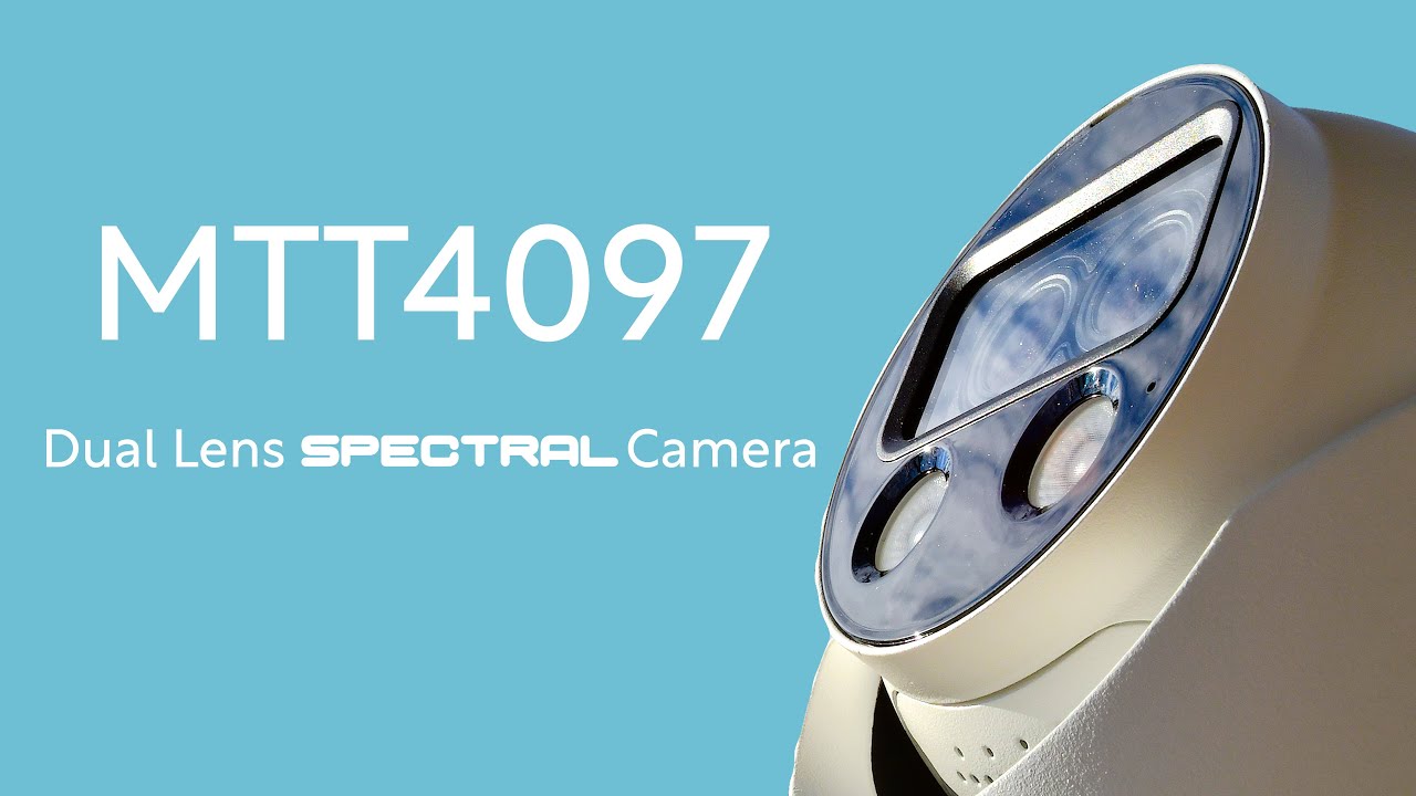 MTT4097 2K Dual Lens Spectral Night Camera with 2-way audio, siren, and ...