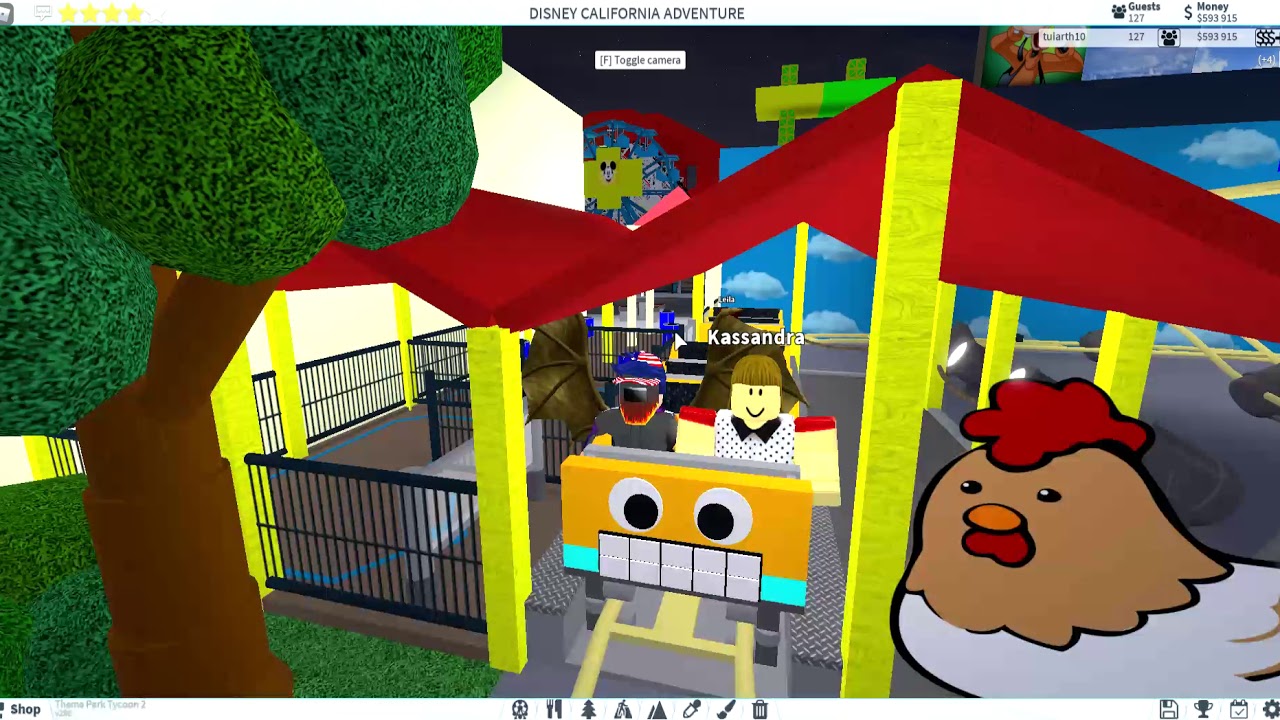 Roblox California Adventure Tour Theme Park Part 6 - YouTube
