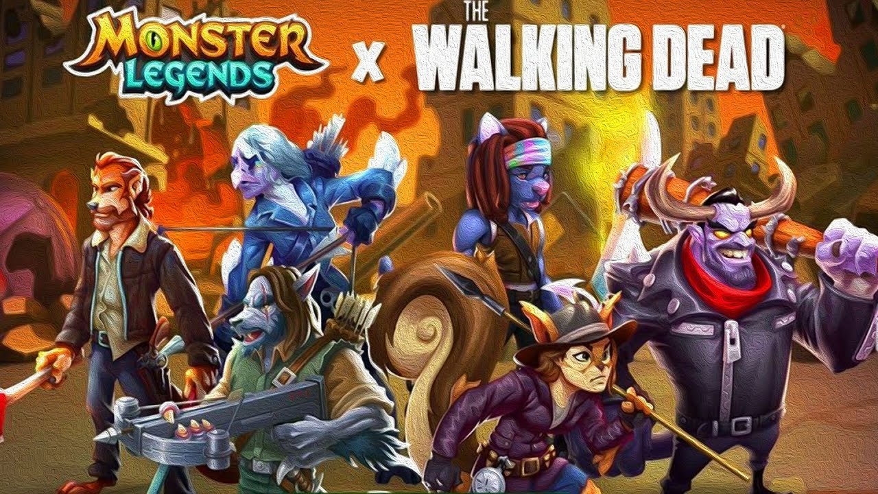 THE WALKING DEAD MONSTER LEGENDS | RICK | DARYL | NEGAN | MICHONNE ...