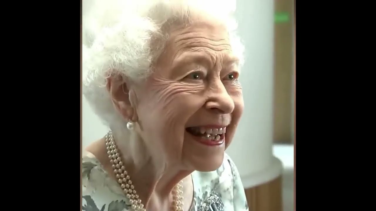 THE LAST VIDEO OF HER MAJESTY THE QUEEN ELIZABETH II BEFORE SHE PAST ...