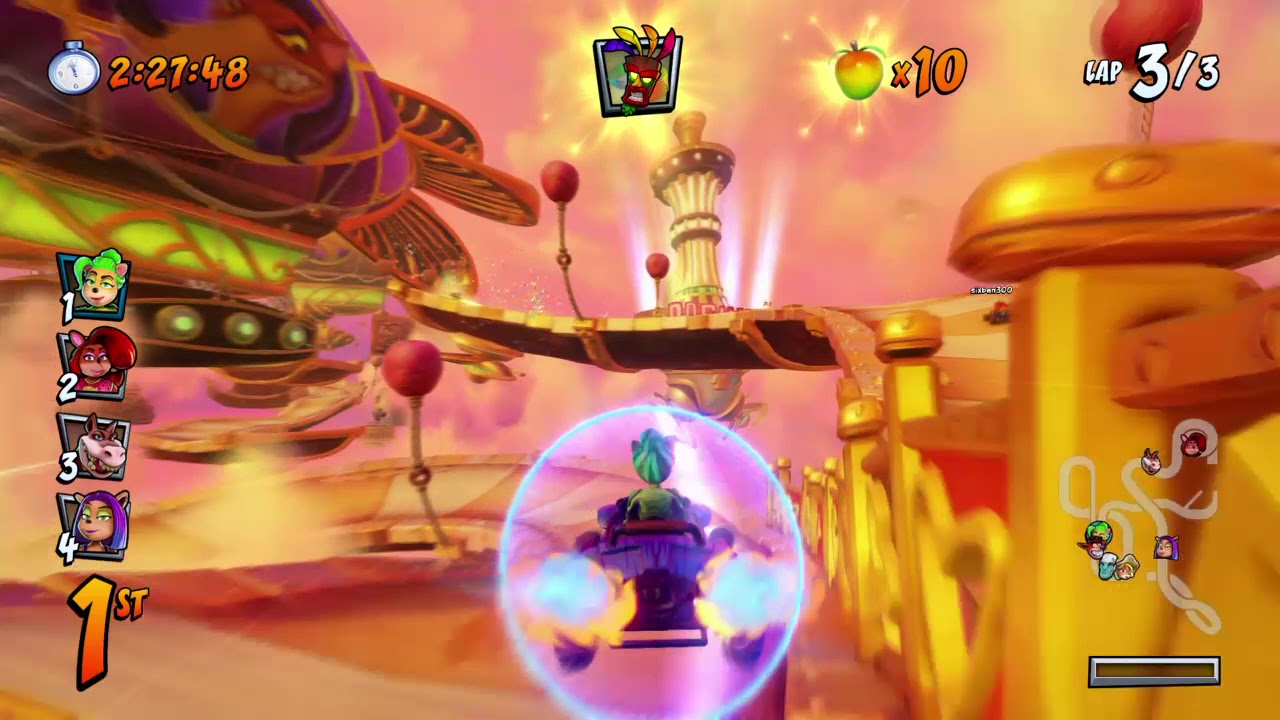 Crash Team Racing Nitro Fueled - Eternal Bubble Glitch - YouTube