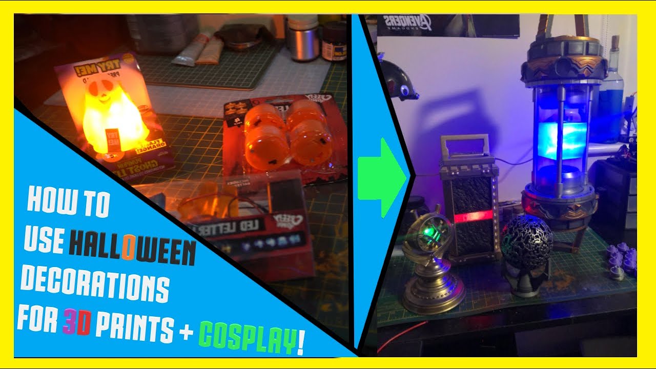 Adding Lights to Cosplay and Props - A Cheap and Easy Method! - YouTube