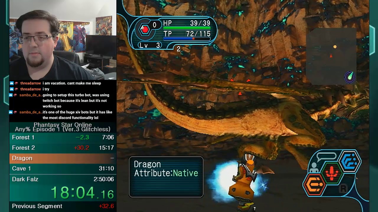 PSO Episode 1 Any% Speedrun (Glitchless FOnewm) in 2:30:54 - YouTube