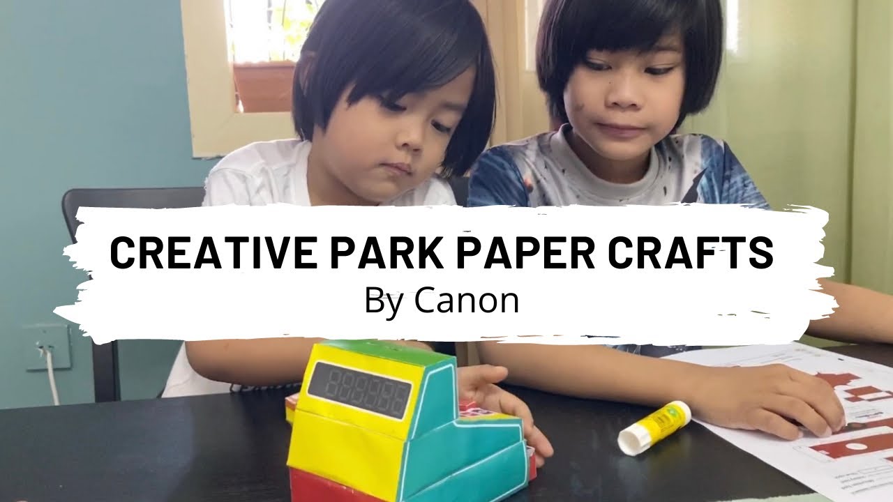 Creative Park Paper Crafts by Canon - YouTube