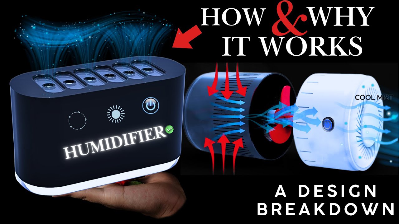 How and Why Air Humidifiers Work ( A Design Breakdown ) - YouTube