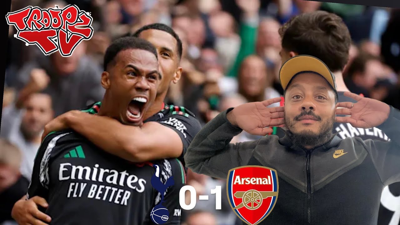 Tottenham 0-1 Arsenal | Troopz Match Reaction | TROOPZ COOKS ...