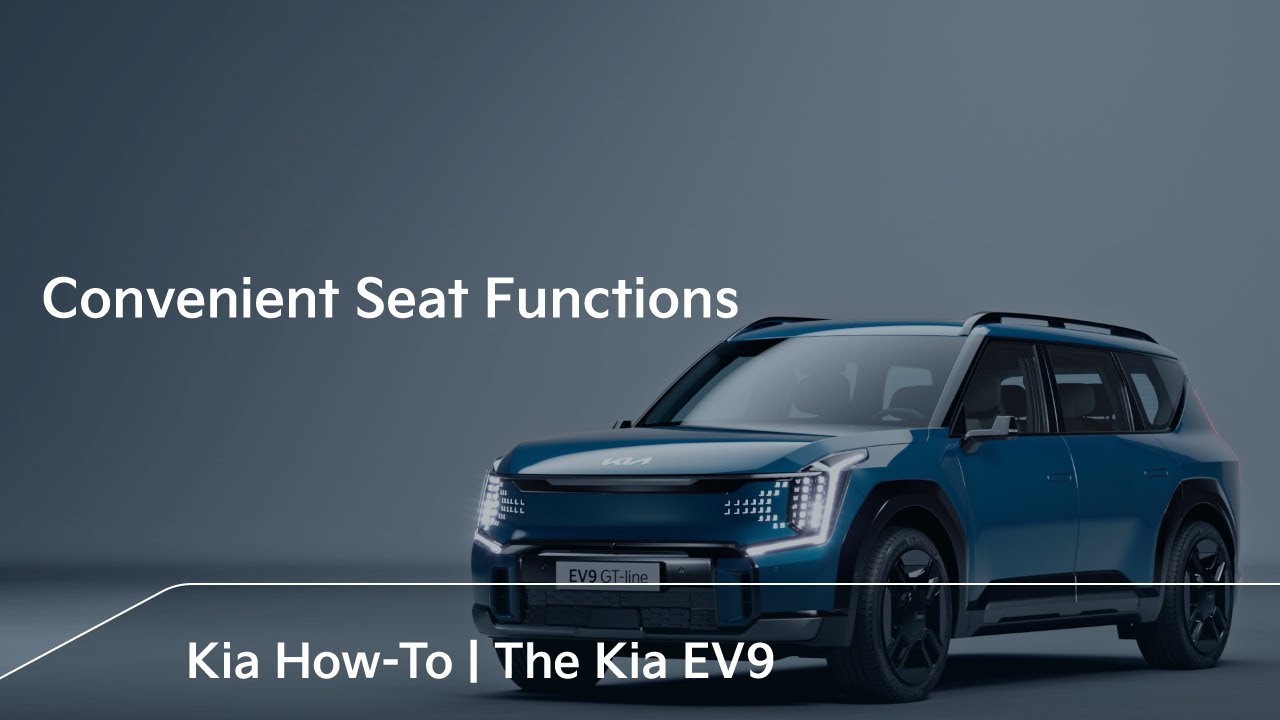 The Kia EV9_Convenient Seat Functions - YouTube