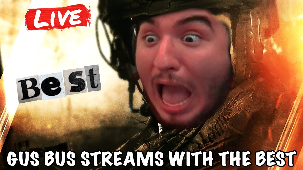 Gus Bus Streams With The Best!!!! - Livestream - YouTube