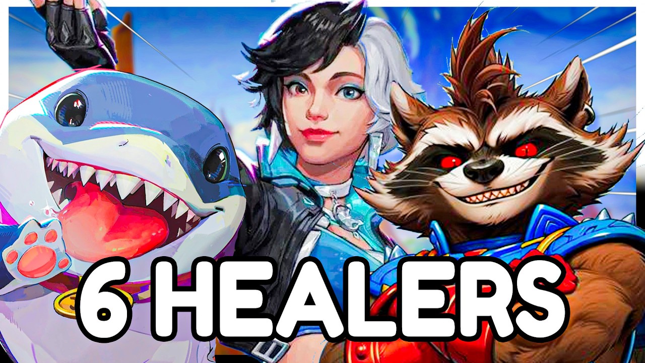 What a 6 HEALER TEAM Looks Like In Marvel Rivals - YouTube