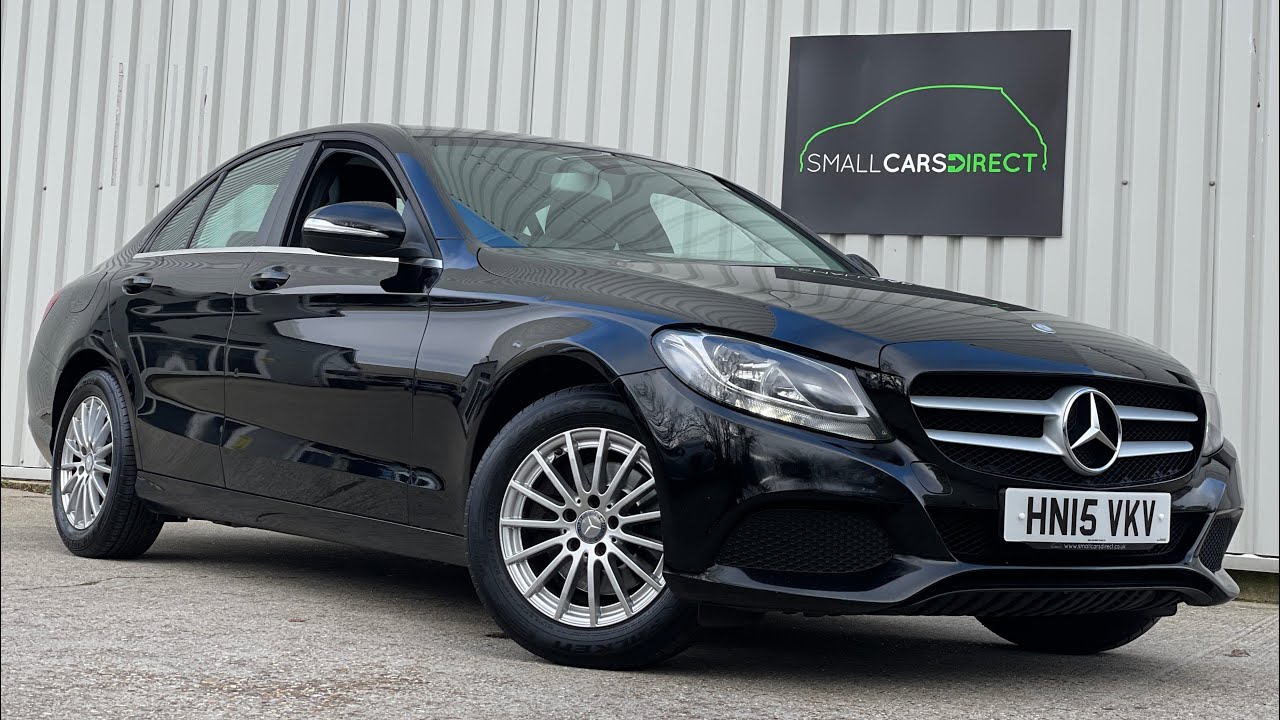 Used 2015 Mercedes C200 SE in Metallic Black For Sale in New Milton ...