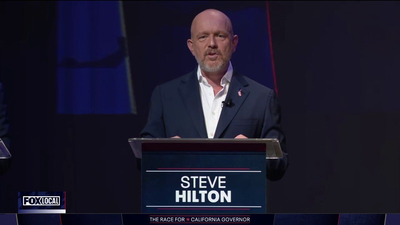 Governor's debate: Steve Hilton says California 'needs an outsider ...