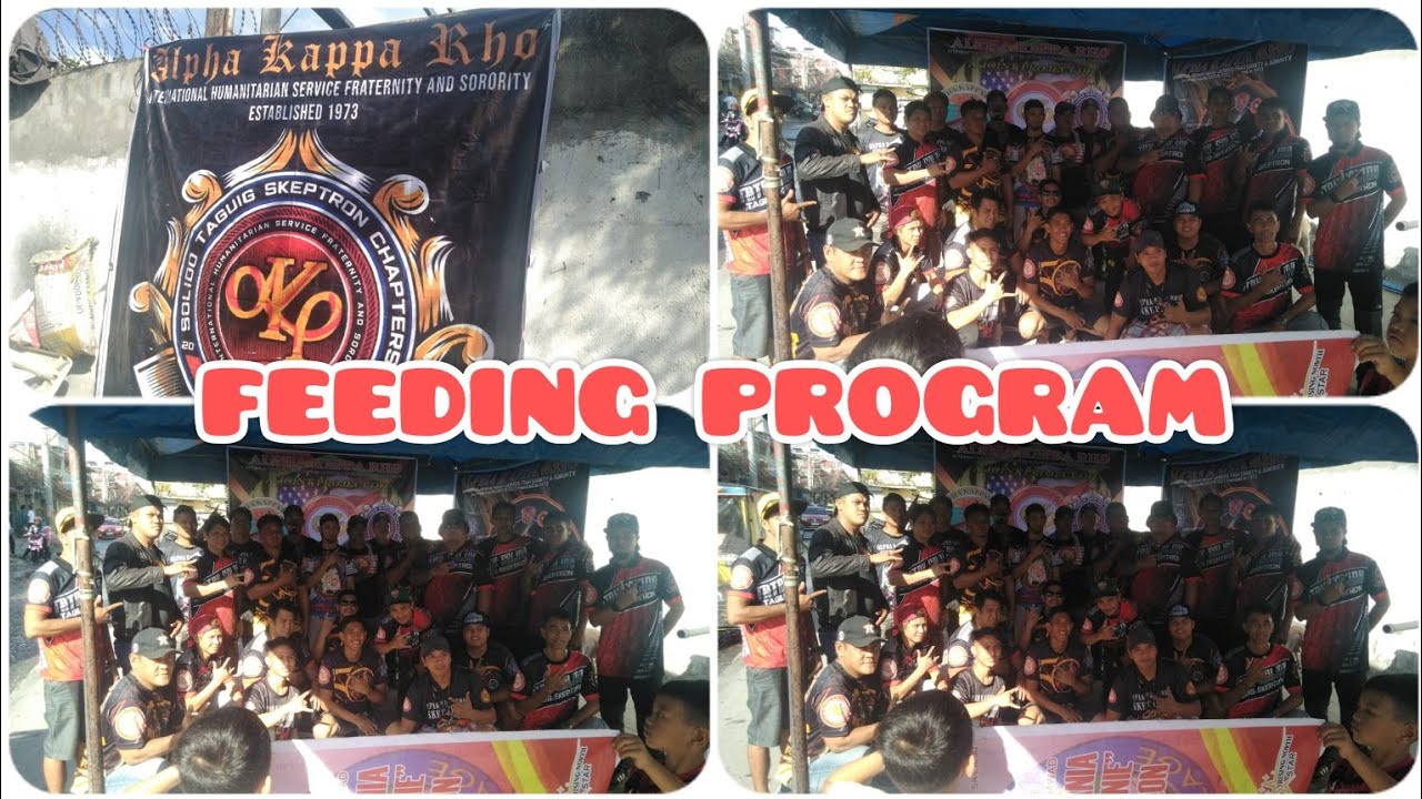 ALPHA KAPPA RHO FEEDING PROGRAM #anakmagsasakatv #feedingprogram #alphakapparho - YouTube