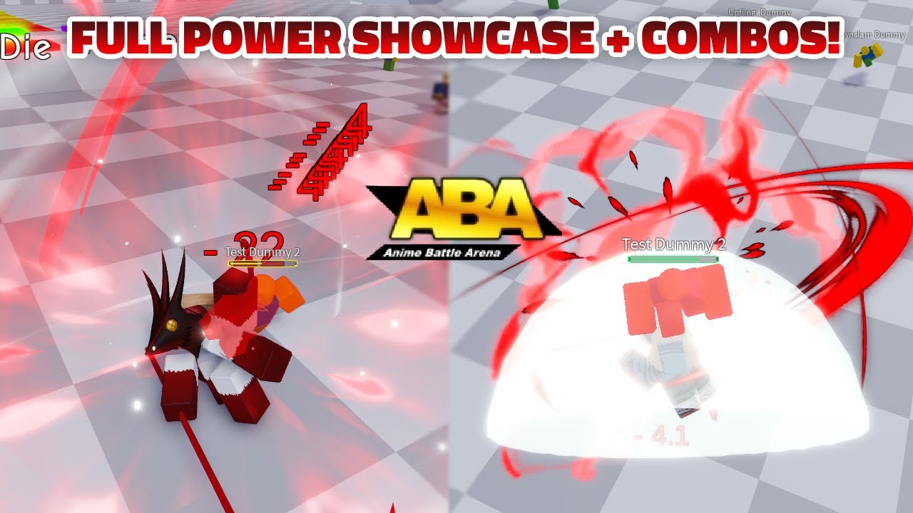 [ABA UPDATE] POWER FULL SHOWCASE + COMBOS (trash??) - YouTube