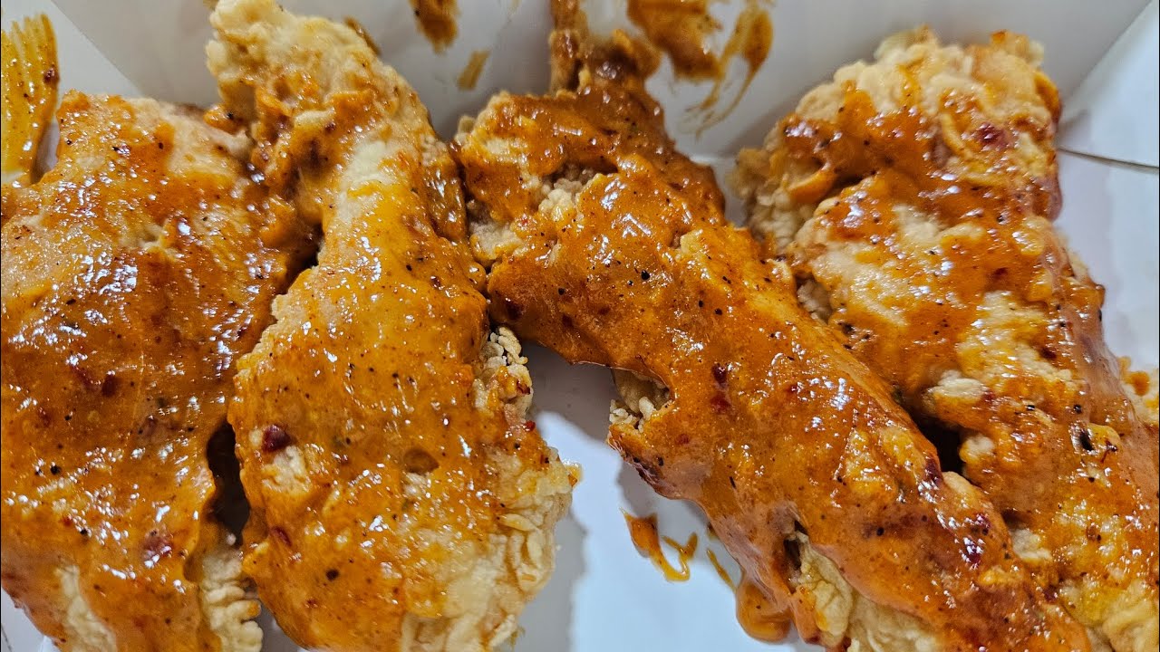 Garlic Chilli 🌶 Lime Wrap and Tenders - Texas Chicken Malaysia # ...