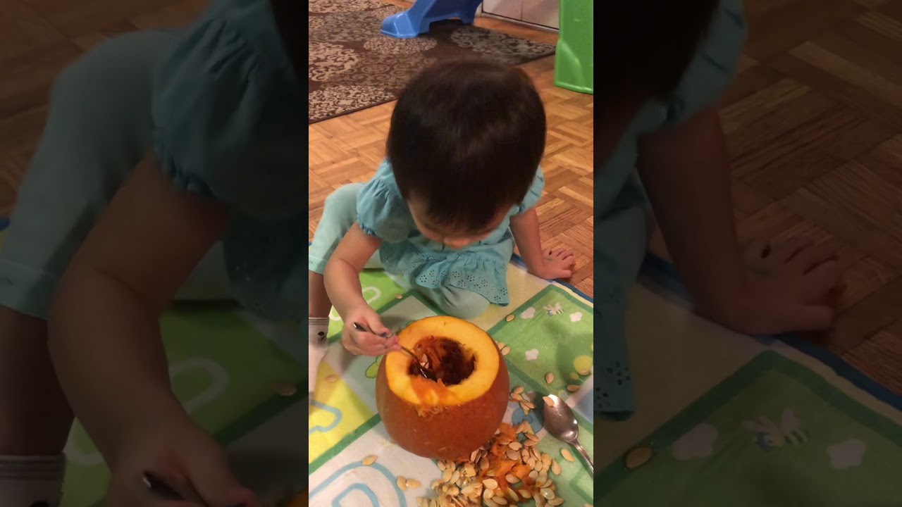 Baby Ada - Halloween carving - YouTube