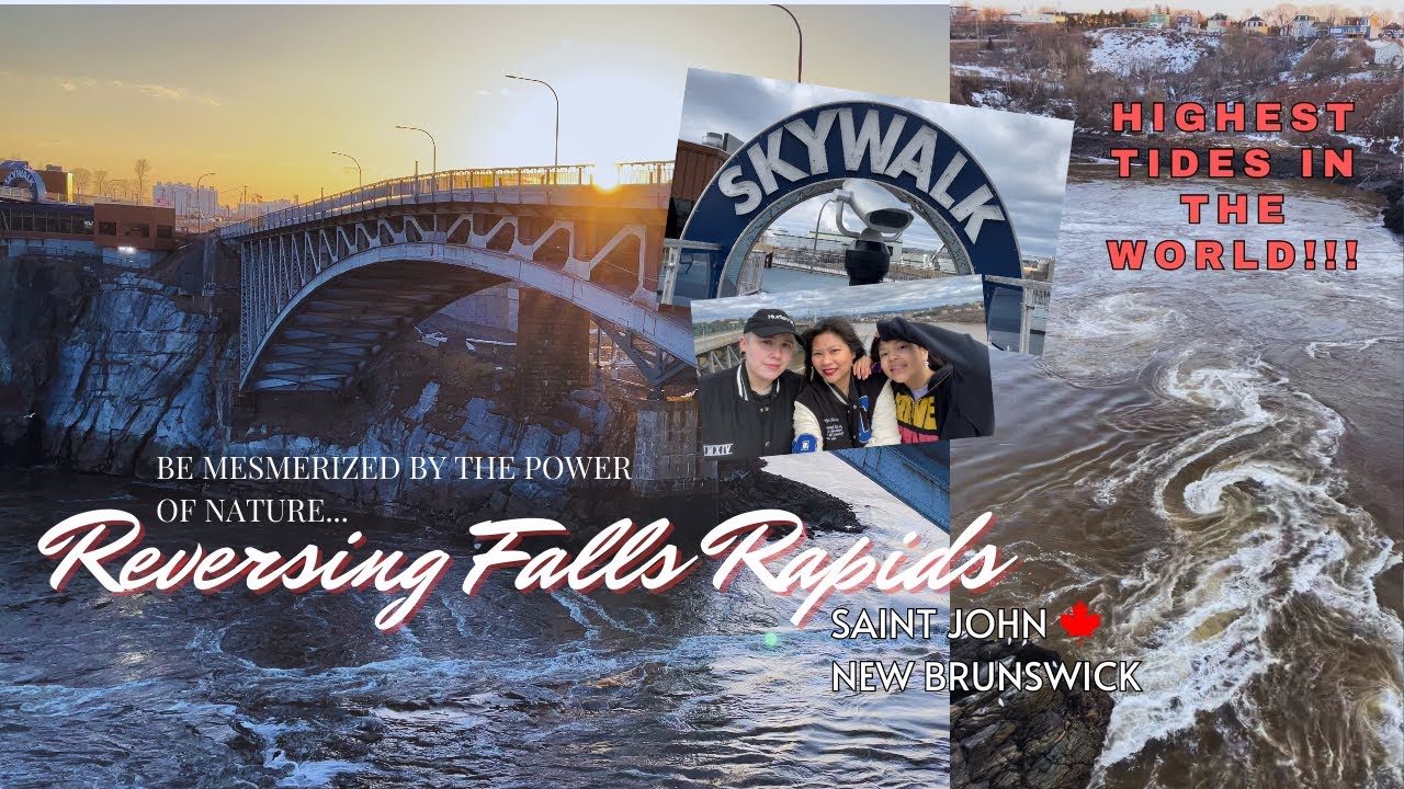 Reversing Falls Rapids of Saint John New Brunswick Canada - World's ...