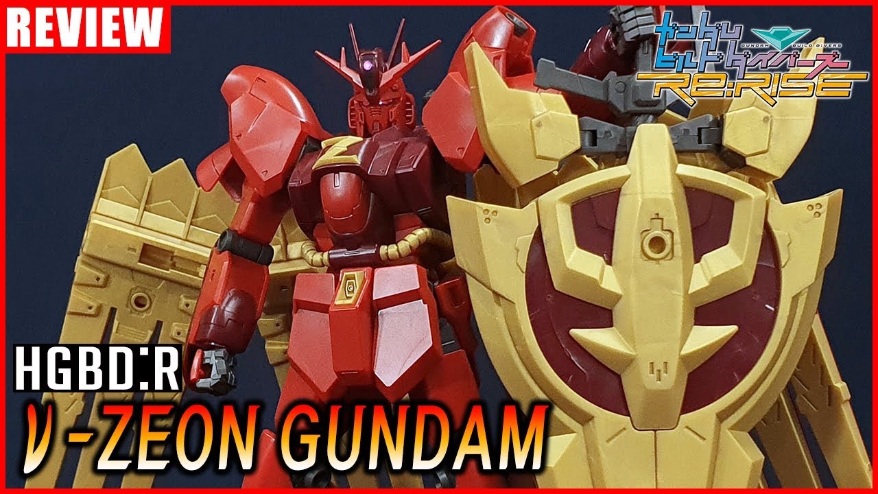 [REVIEW] HGBD:R 1/144 뉴 지온 건담 / ν(nu)-Zeon Gundam - YouTube