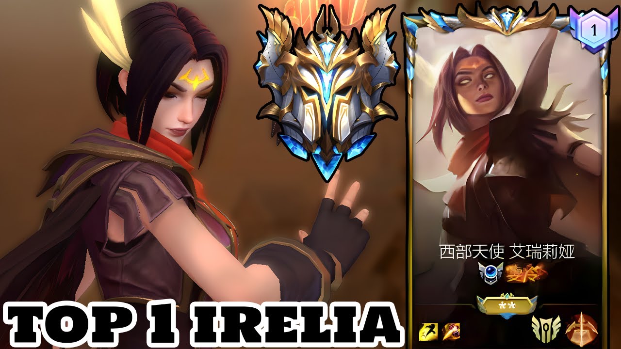 Wild Rift Irelia - Top 1 Irelia Gameplay Rank Sovereign - YouTube